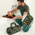 Tool Bag Heavy Duty Tool Roll up Bag Tool Organizer Portable Tool ...