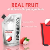 Funkin Real Fruit Lychee Puree Mix Juice for Professional Cocktails and ...