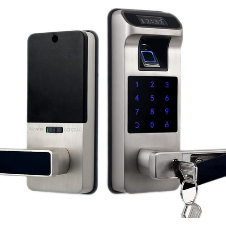 HARFO Fingerprint Door Lock, Keyless Entry Door Lock with Touchscreen ...