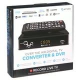 Ematic AT103C HD Analog Television Digital Converter Box with Recorder ...