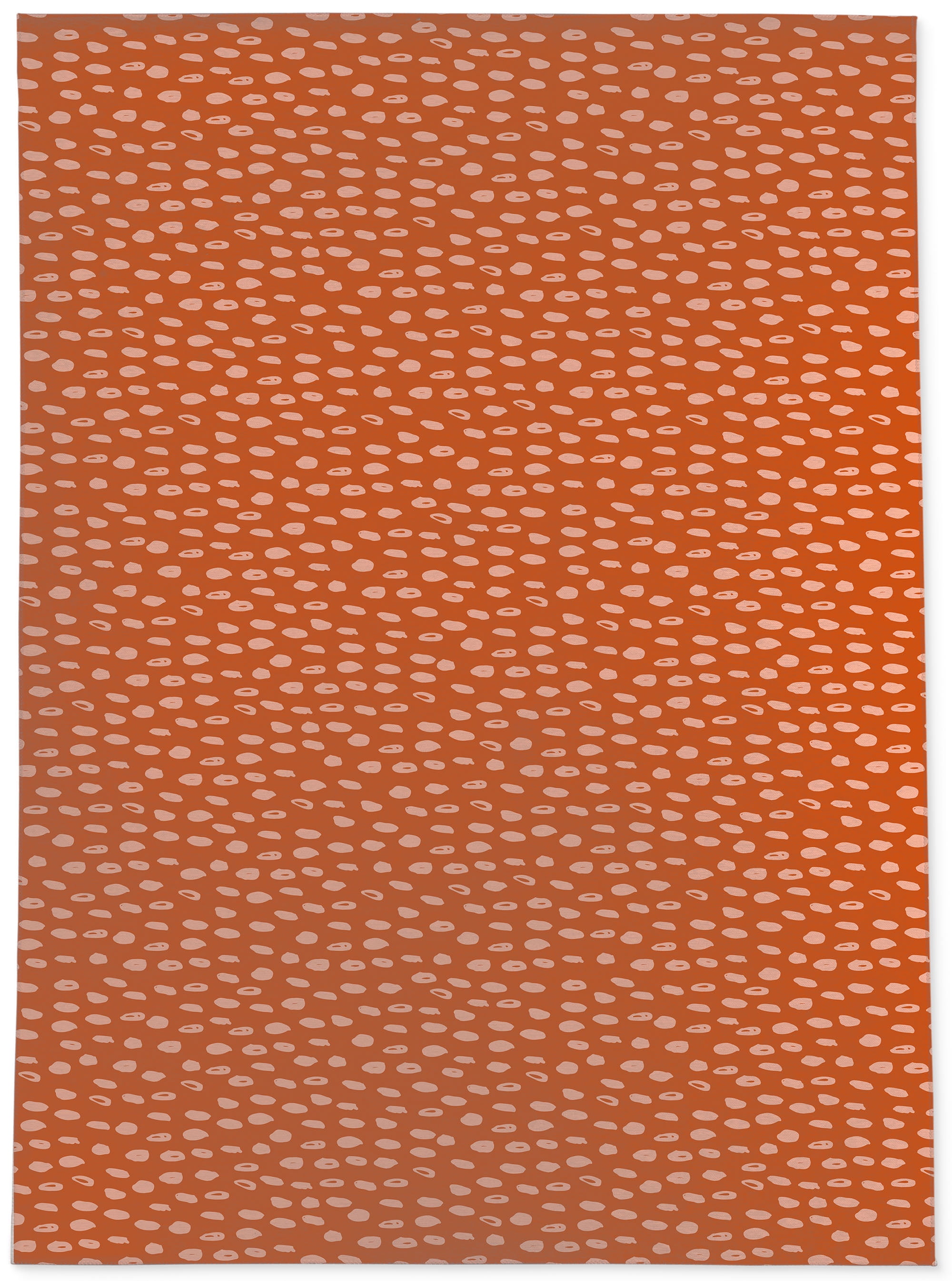 POLKA DOT ABSTRACT TERRACOTTA Outdoor Rug By Kavka Designs - Walmart.com