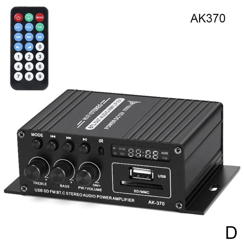 Ak35 Home Car Amplifiers 2 Channel Bluetooth-compatible 5.0 Surround ...