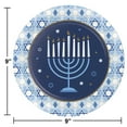 Hanukkah Paper Plates, 24 ct - Walmart.com
