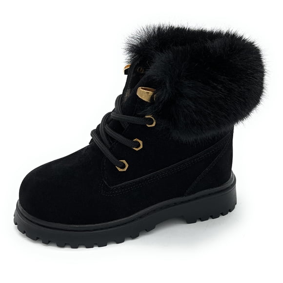 Girls' Black Ankle Boots