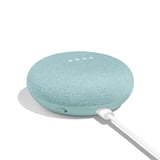 Google Home Mini Aqua - Voice Assistant Enabled Smart Device - Walmart.com