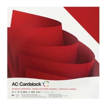 DCWV Double-Sided Cardstock Stack 12"X12" 36/Pkg Solid Gold W/Gold Foil ...