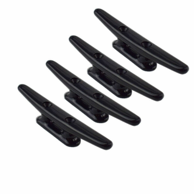 ISURE MARINE 4Pcs 4" 100MM ABS Plastic Boat Cleat Base Marine Kayak ...