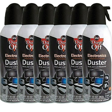onn. Electronics Duster Compressed Gas Cleaner, 10 oz, 4-Pack - Walmart.com