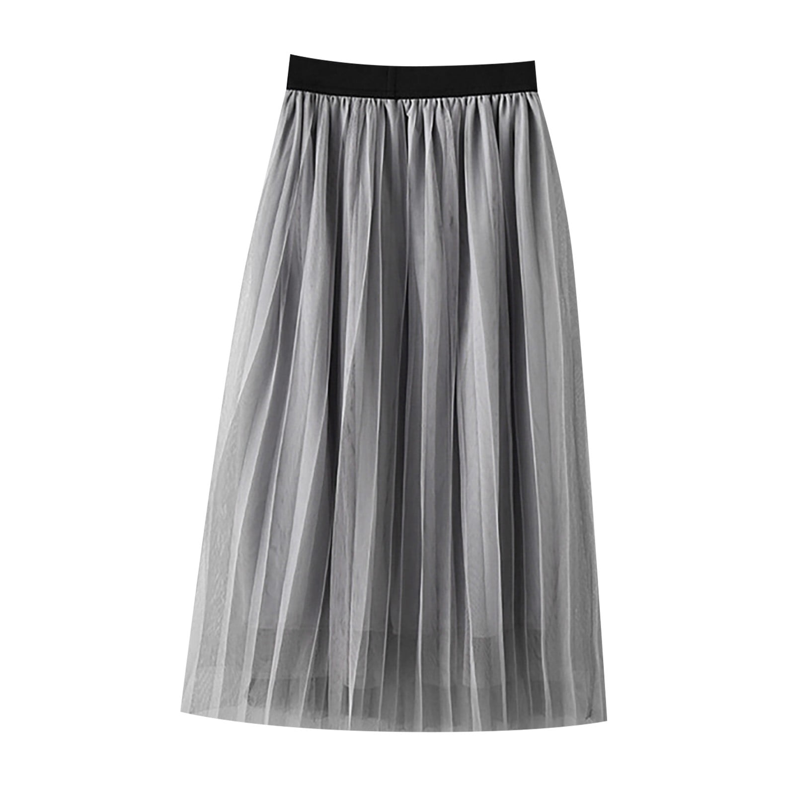 B91xZ Girls Tutu Skirt Summer Girls Half Skirt Seersucker Press Pleated ...
