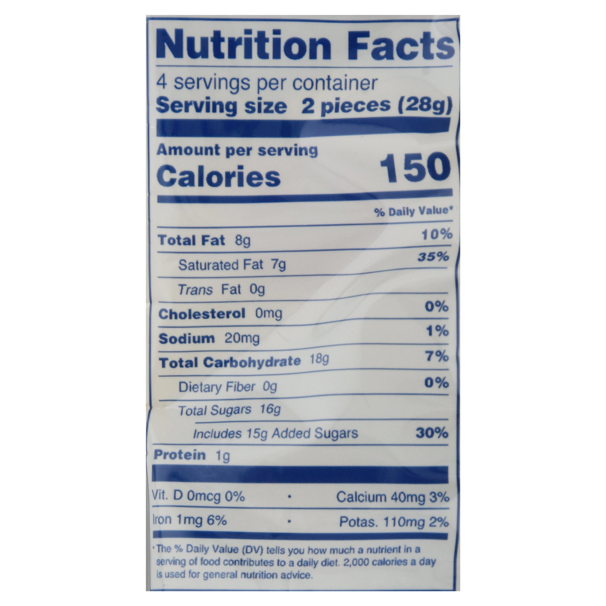 Yoohoo Candy Bar Nutrition Facts | Besto Blog