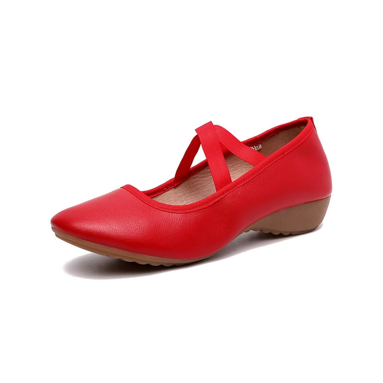 Red Flats Shoes For Prom