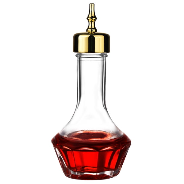 Bitters Bottle Set de 2 Botellas de vidrio con corcho 50ml Herramienta ...