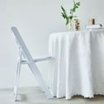 Efavormart Pack of 12 | White Folding Chair With Vinyl Padded Seat ...