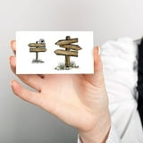 Road Sign Rubber Stamps Skull Signposts Guideboard Vintage Retro Clear ...