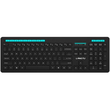 LangTu K56B Wireless Keyboard, for Office Work, Study, Gaming, Quite ...
