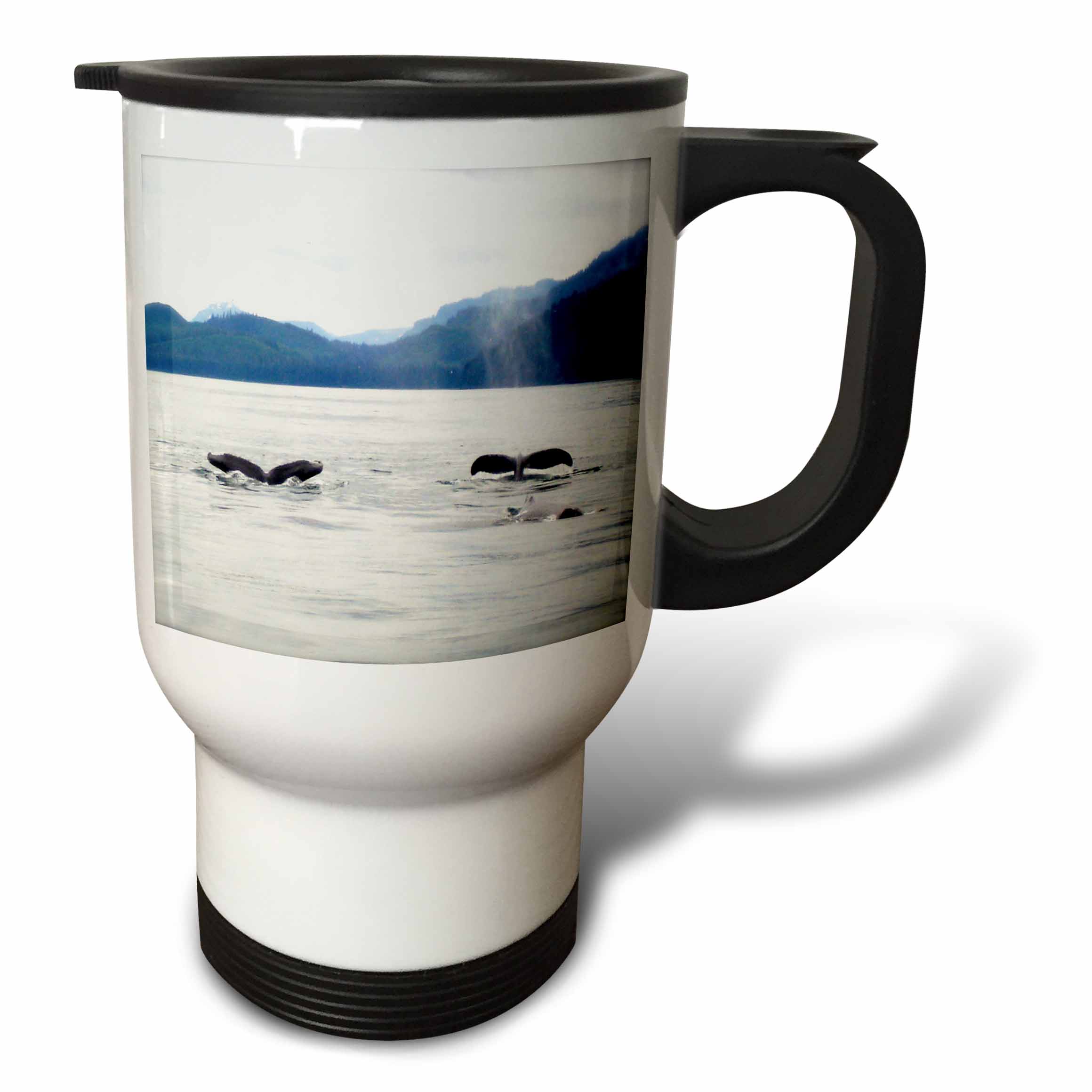 Whale Tails In Alaska 14oz Stainless Steel Travel Mug tm-62671-1 ...