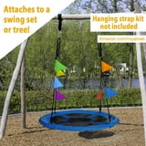 Royal Oak Giant 40 Inch Flying Saucer Tree Swing, Bonus Protective ...
