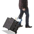 Collapsible Mobile Storage Crate, 18.25" x 15" x 39.4", Black - Walmart.com