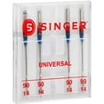 SINGER Size 90/14 Universal Regular Point Sewing Machine Needles (4 ...