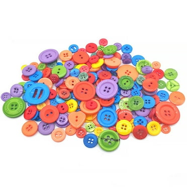 GIXUSIL 1200 Pcs Assorted Bulk Buttons Mixed Colors Size Buttons for ...