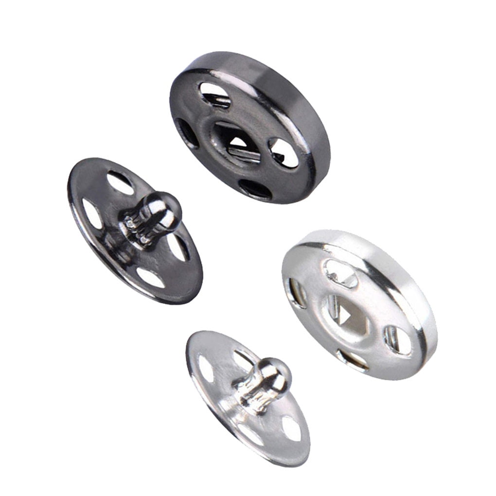 Snap Buttons Rustproof Crafting Snap Snap Fastener DIY Sewing Fastener ...