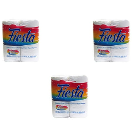 Fiesta Bathroom Tissues (4 Rolls) (Pack of 3) | Walmart Canada