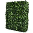 3rd Street Inn Rectangular Outdoor Artificial Hedge Wall Divider ...