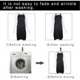 Adjustable Bib Apron with Long Ties for Women Men 18 Colors Chef ...