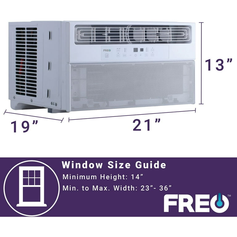 FREO 8,000 BTU Ultra Quiet Window Air Conditioner FREO 8,000 BTU Ultra Quiet Window Air Conditioner