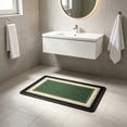 Bathroom pad Non slide Absorbent Floor pad, device Washable Linen ...