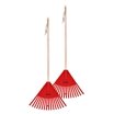Superio Toddler's Rake, Durable Wood Handle, Green Plastic Head, 34 ...