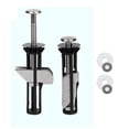 Toilet Seat Screws Replacement Bolts, 2 Sets of 304 Stainless Steel ...