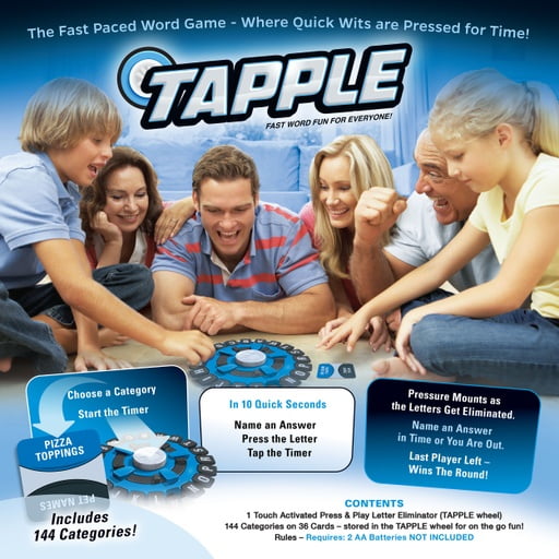 Buy Tapple Word Game, Fast-Paced Family Board Game, Choose a Category ...