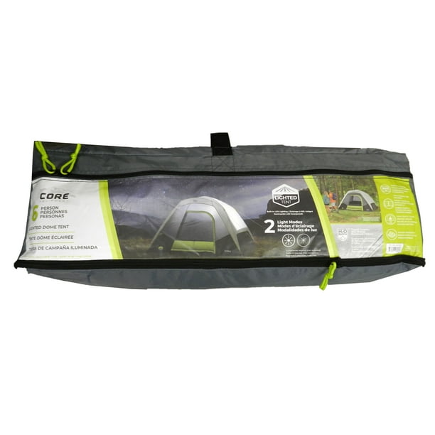 Core Equipment 6 Person Lighted Dome Tent - Walmart.ca