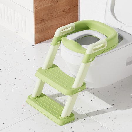 Peggybuy Kids Potty Seat Height Adjustable Potty Chair Step Stool ...
