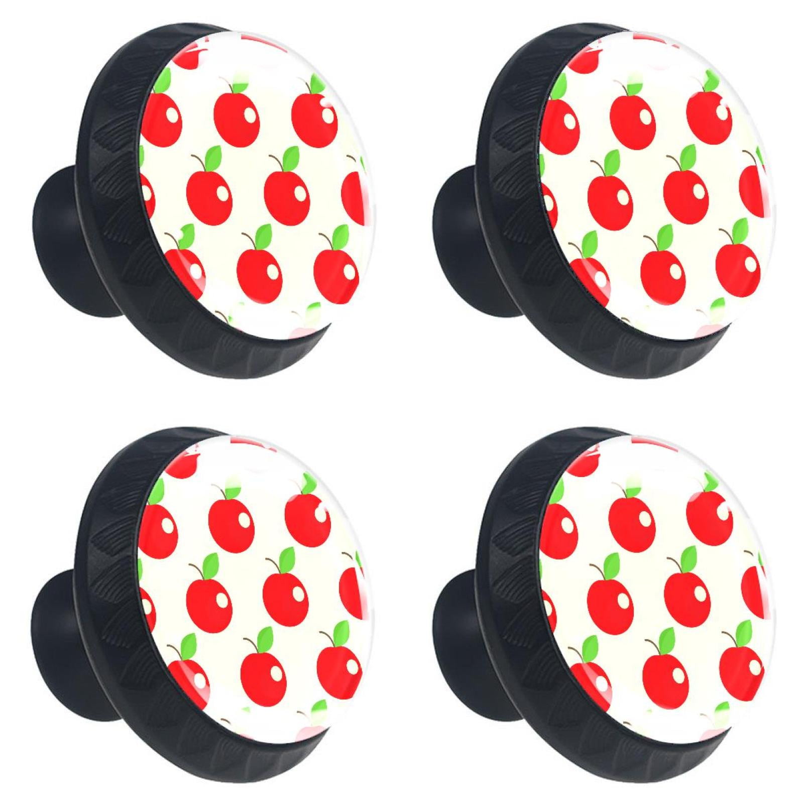4 Pcs Fruit Pattern Knobs for Kitchen Cabinet Cupboard Dresser Bookcase ...