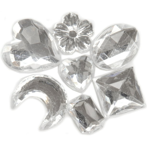 Rhinestone Shapes 1lb-Assorted Crystal - Walmart.ca