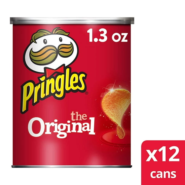Pringles The Original Potato Crisps - Salty Snacks, School Lunch Food ...
