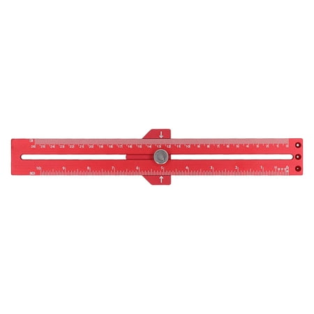 Track Marking Ruler 45 Degree Angle Scribing Ruler With Slide Stop ...