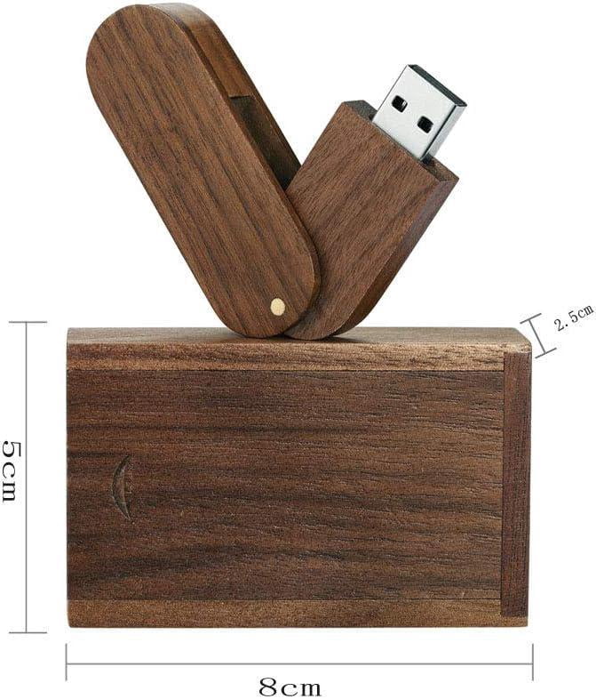 Unidad flash USB Vevor 2.0 de alta velocidad 32 GB con caja de madera ...