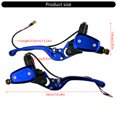 7/8" 22mm Motorcycle Brake Front Cylinder Hydraulic Brake Lever for ...