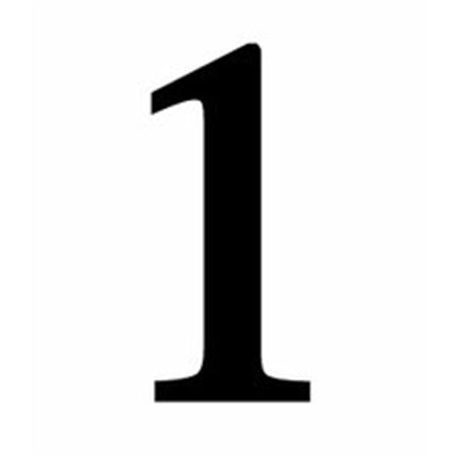 Small Number 1 - Black - Walmart.com - Walmart.com