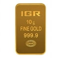 Istanbul Gold Refinery (IGR) 10g Gold Bullion Bar .9999 Fine (In Assay ...