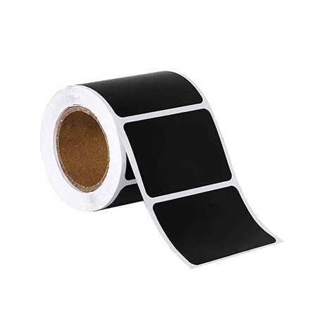 Bail 1 Roll Black Waterproof Memo Stickers/ Sealing Jar Storage Sticky ...