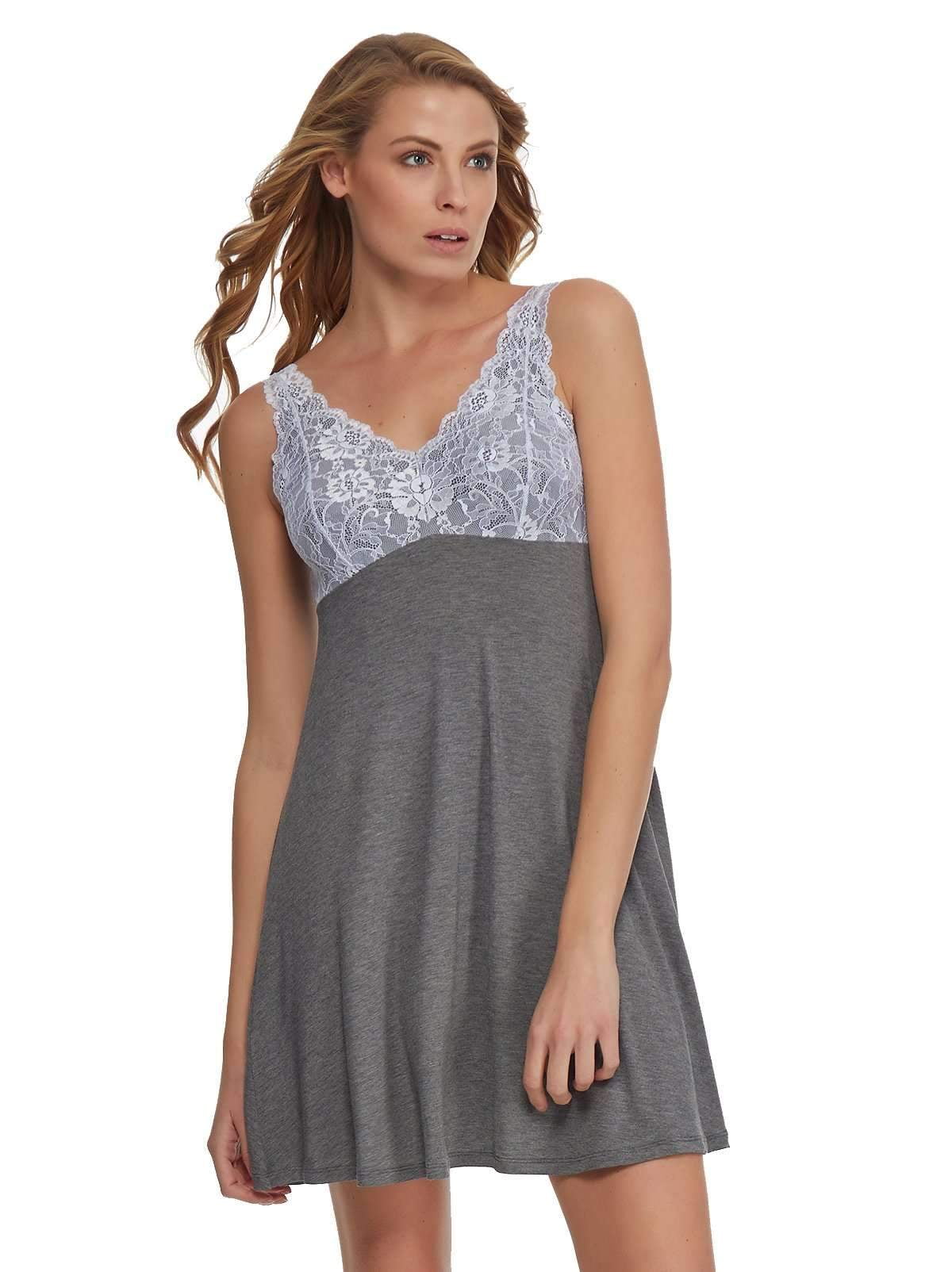 Felina | Micro Modal Chemise | Lace | Adjustable | Loungewear ...