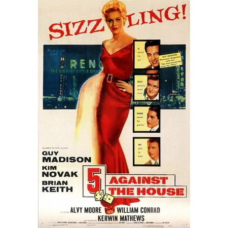 5 Against the House Movie Poster (11 x 17) | Walmart Canada
