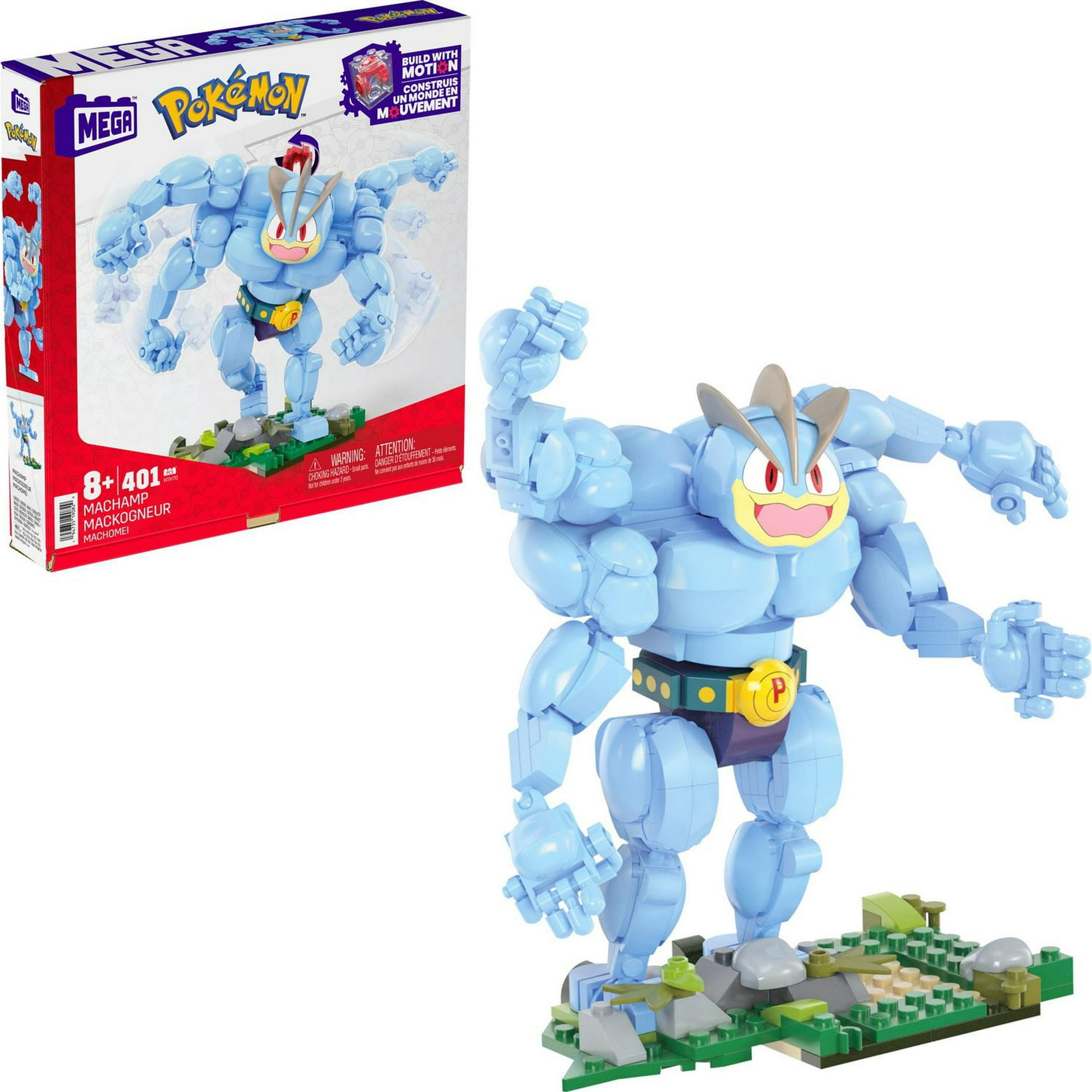 Click here for Mega Pokémon Machamp Building Toy Kit (399 Pieces) prices