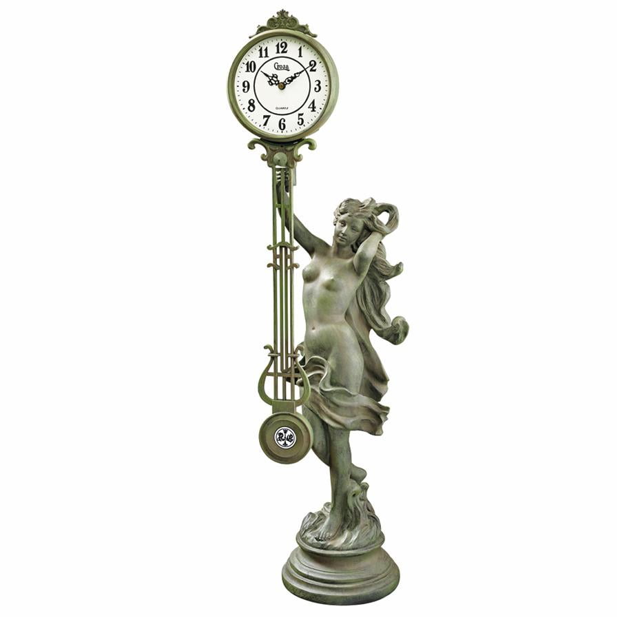 Design Toscano Goddess of Time Pendulum Clock - Walmart.com