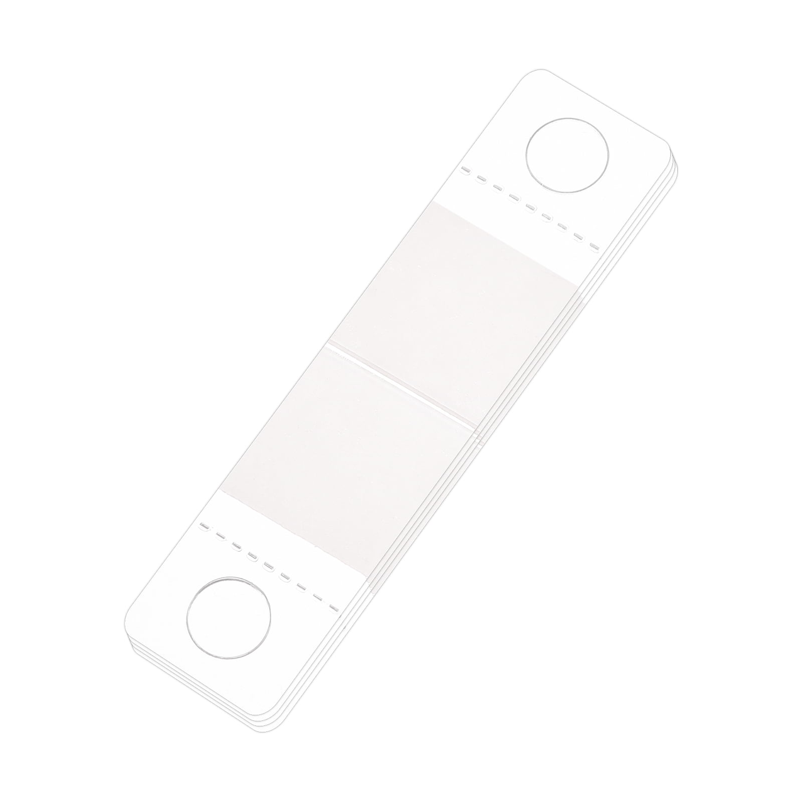 Uxcell Clear Self Adhesive Hang Tab Hook, 26x33mm Plastic Display ...
