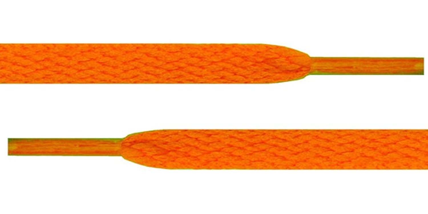 Flat Shoelaces 5/16"" Wide Solid Colors Several Lengths For Sneakers ...